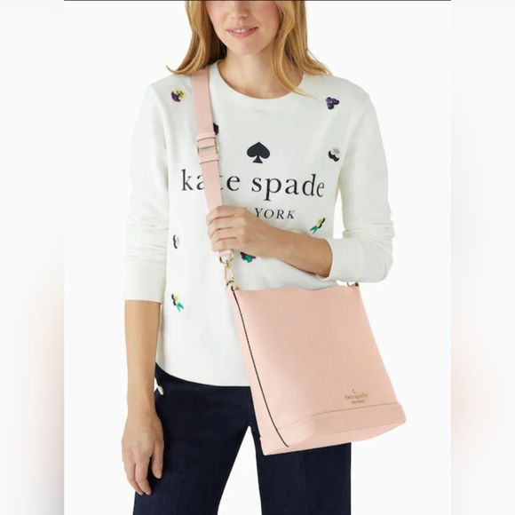 kate spade | Bags | Kate Spade Chelsea Duffle Crossbody Conch Pink ...